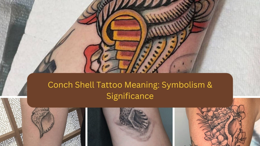 Conch Shell Tattoo Meaning: Symbolism & Significance – Tattoo Strategies