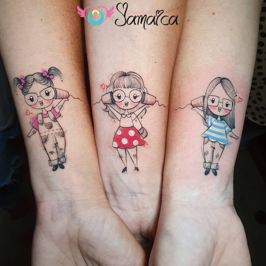 25 Best Friend Tattoo Ideas That Celebrate Unbreakable Bonds – Tattoo ...